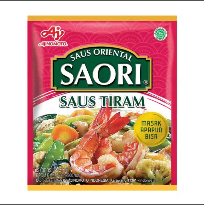 Saori Saus Tiram, Teriyaki, Lada Hitam 23ml Isi 10 Pcs | Lazada Indonesia