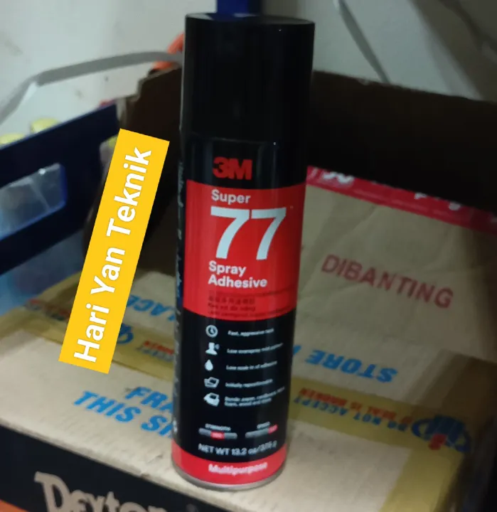 3M super 77 Spray Adhesive lem | Lazada Indonesia