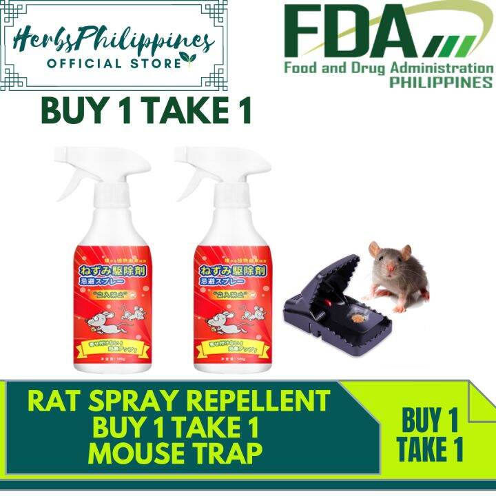 PAMPATAY SA DAGA ! Mouse smells and runs Rat Repellent Spray Anti Rat ...