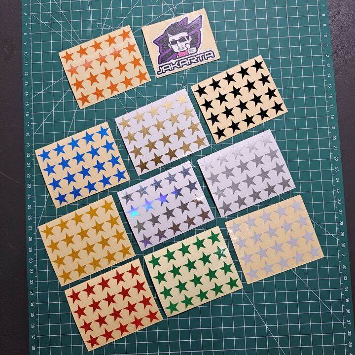 STIKER STICKER BINTANG CUTTING | Lazada Indonesia