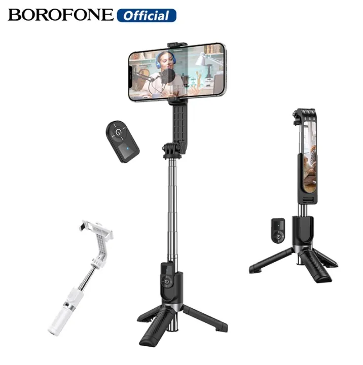 BOROFONE BY9 Mini Live Broadcast Stand Bluetooth Selfie Stick Mobile ...