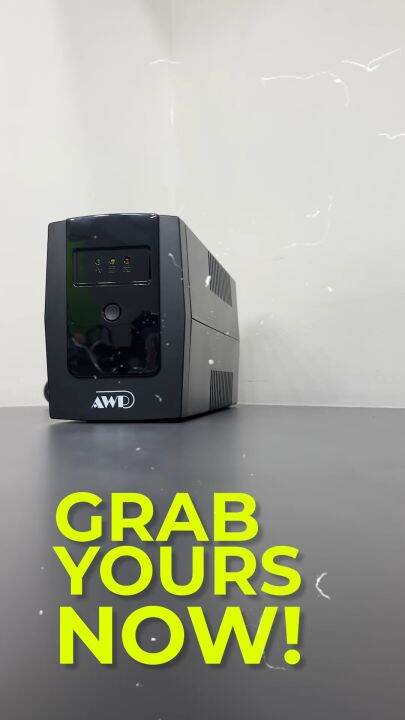 Ipason AWP AID1000 Aide 600W-1000VA UPS with AVR Uninterruptible Power ...