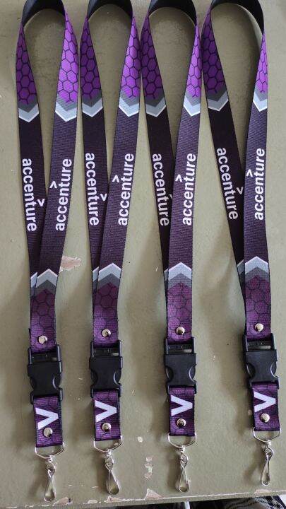 Accenture ID Lace Lanyards Sling ID Holder | Lazada PH