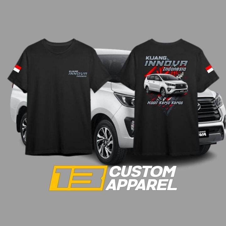 KAOS DISTRO TOYOTA KIJANG INNOVA INDONESIA CUMI DARAT INNOVA REBORN 2KD ...
