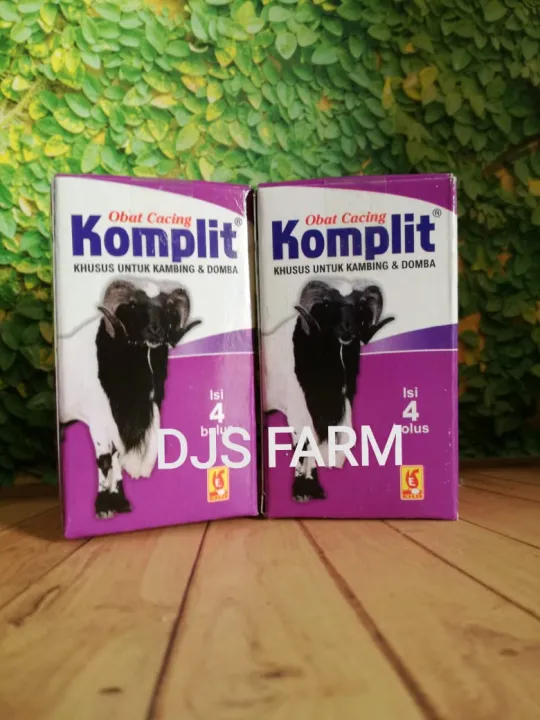 Obat Cacing Komplit Domba Kambing Eka Farma Obat Cacing Gilik Hati Pita ...