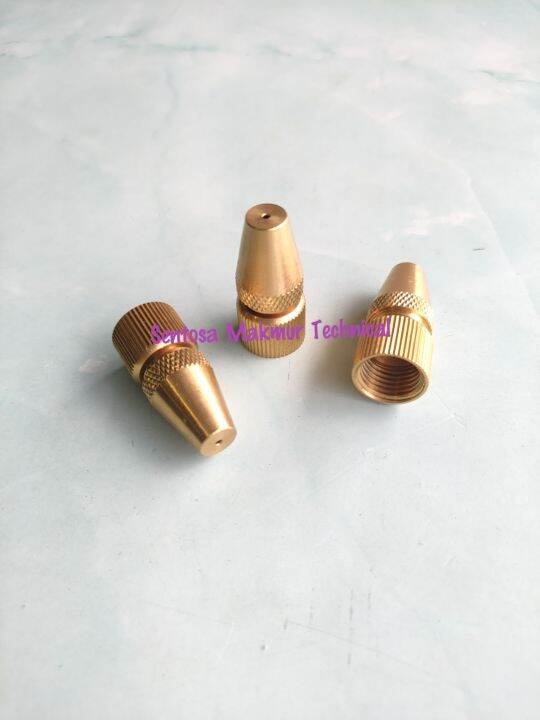 Nozzle Sprayer Semprotan Air Cuci AC Kuningan Tembak Lurus | Lazada ...