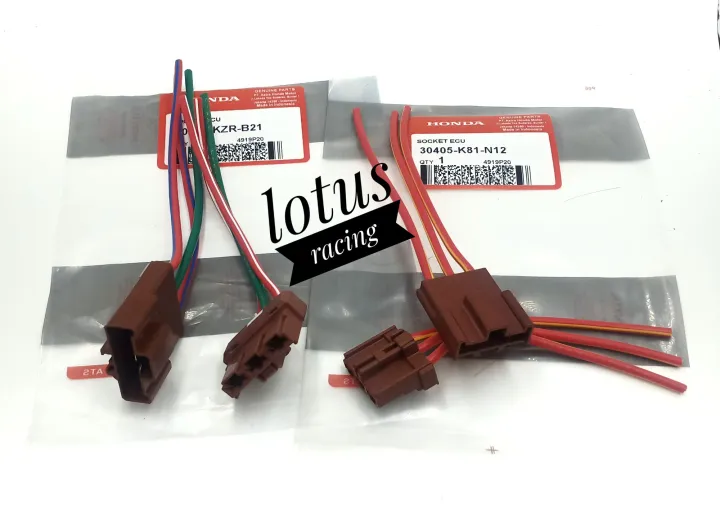 soket spull honda beat esp vario 125 150 fi led kabel socket K81 KZR ...
