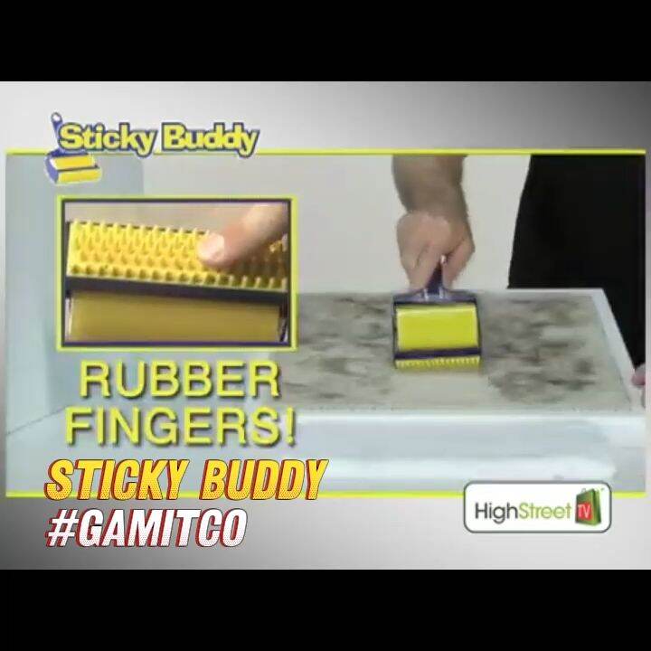 GMC Sticky Buddy Reusable & washable lint cleaning roller original ...