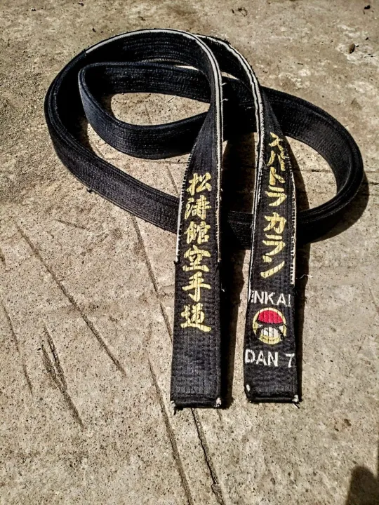 Sabuk hitam Karate vintage spesial Inkai costum | Lazada Indonesia