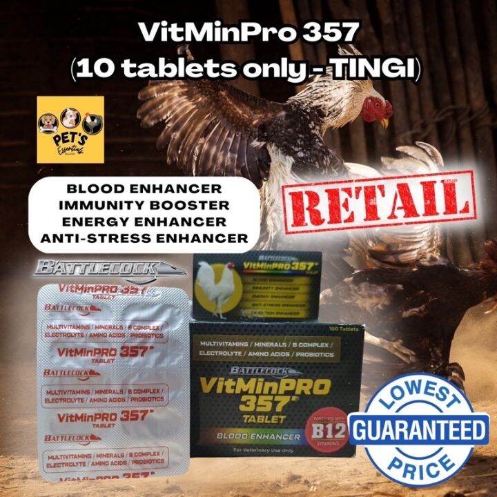 VitminPro 357 RETAIL - 10 tablets Blood Enhancer, Immunity Booster ...