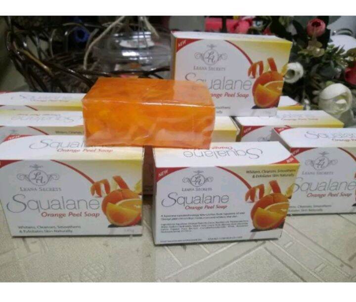 Squalane Plus Orange Peel Bar Soap | Lazada PH