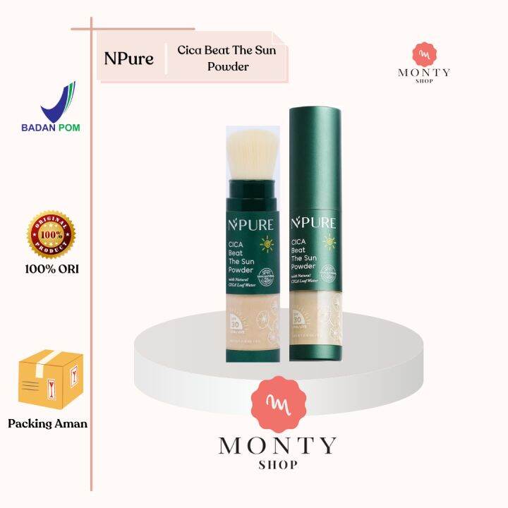 NPURE Cica Beat The Sun Powder - cica series | Lazada Indonesia