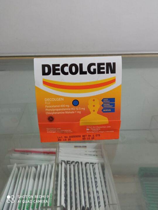 Decolgen strip 4 tablet | Lazada Indonesia