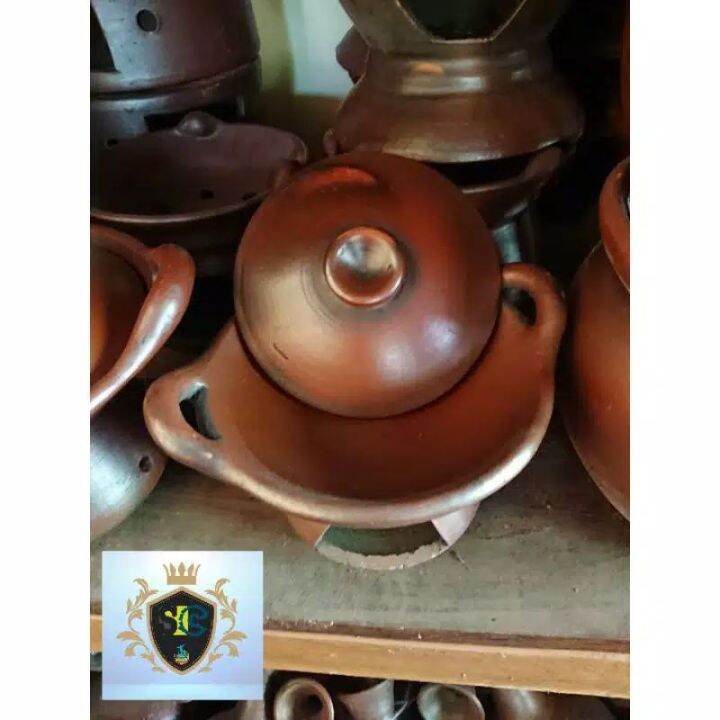 WAJAN SET GERABAH TANAH LIAT D-17 CM SERABI SURABI TRADISIONAL JAWA ...