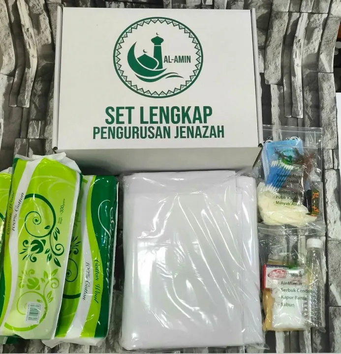 Set Lengkap Pengurusan Jenazah,Kit Kifayah | Lazada