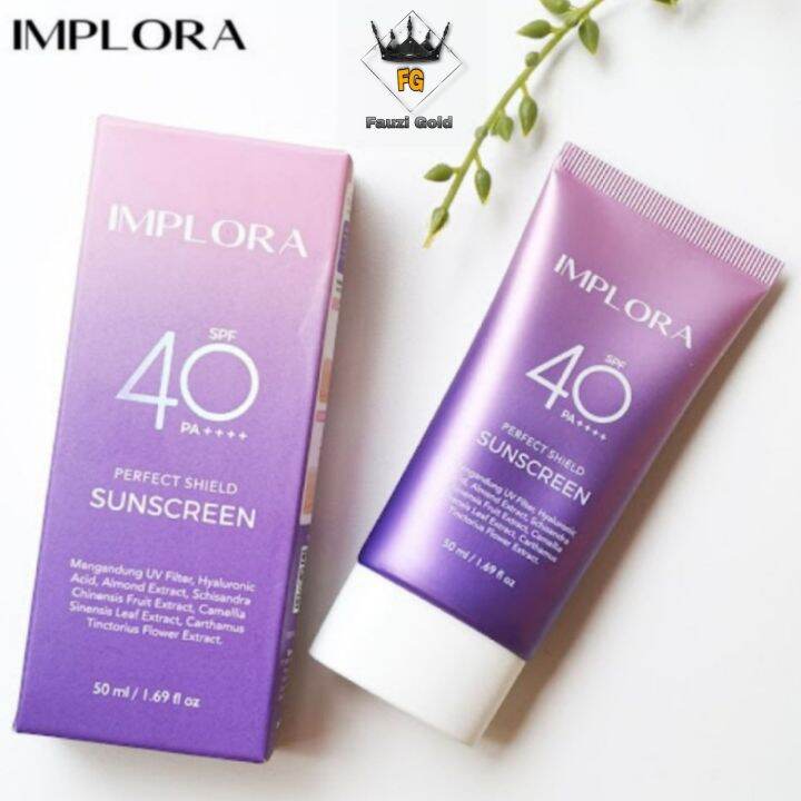 Implora Perfect Shield Sunscreen SPF 40 | Lazada Indonesia
