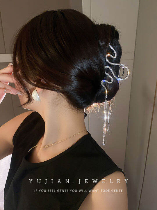 JENL คลิปหวีหนีบผมโลหะขนาดใหญ่สำหรับผู้หญิงหญิงสาวกิ๊ฟหนีบผมน่ารัก ...