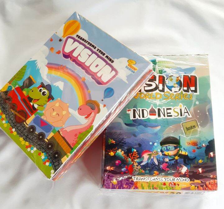 BUKU TULIS BERGARIS VISION 38 LEMBAR ISI 10 BUKU | Lazada Indonesia