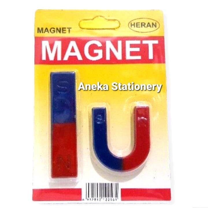 Magnet Batang dan u Magnet EDUKASI praktek anak sekolah | Lazada Indonesia