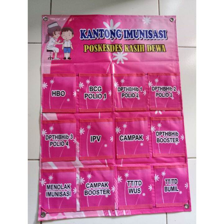 Kantong Imunisasi Bidan/Puskesmas Uk 50x70 cm Free Desain | Lazada Indonesia