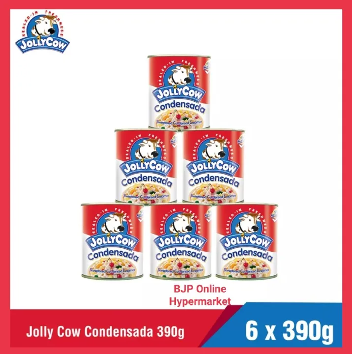 BUNDLE OF 6 | JOLLY COW CONDENSADA | 390 GRAMS | SEALED IN FRESHNESS ...