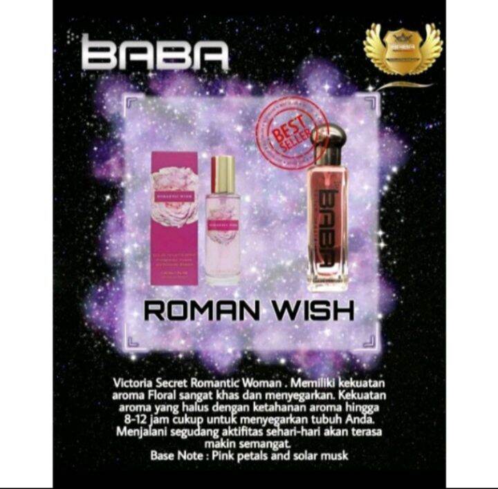 R2-BABA PARFUME ROMAN WISH | Lazada Indonesia