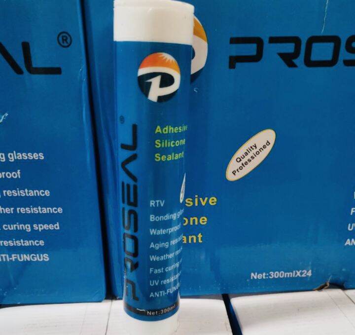 proseal Silicon sealant clear white 300ml | Lazada PH