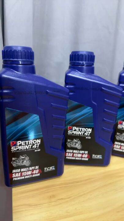 PETRON SPRINT 4T SR400 PREMIUM MULTIGRADE MOTORCYCLE OIL SAE 15W40 (1L ...