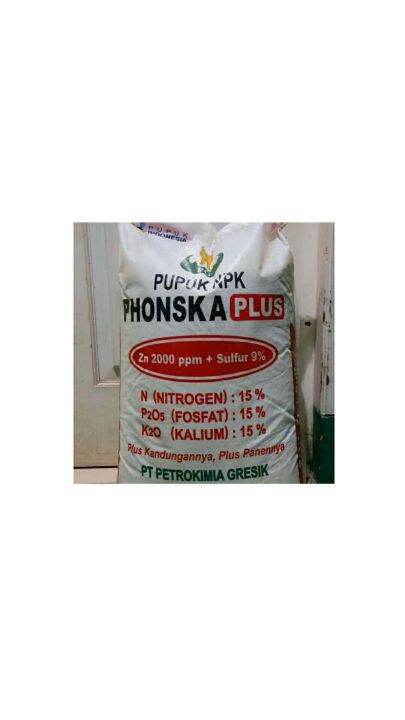Pupuk NPK Phonska Plus 15 15 15 || Kemasan 500gram | Lazada Indonesia