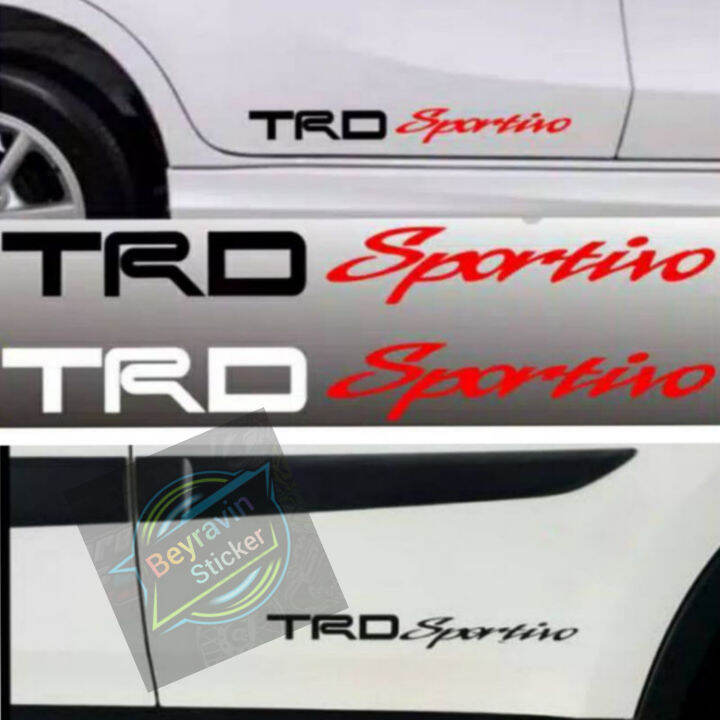 STICKER MOBIL STIKER TRD SPORTIVO CUTTING | Lazada Indonesia