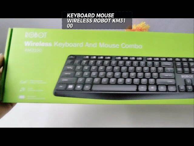 ROBOT KM3100 KEYBOARD MOUSE WIRELESS | Lazada Indonesia