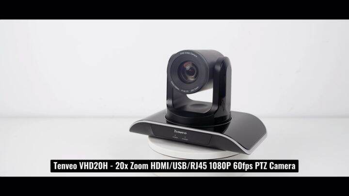 Tenveo PTZ Camera VHD20H 20X Optical Zoom 1080P 60FPS USB with HDMI IP ...
