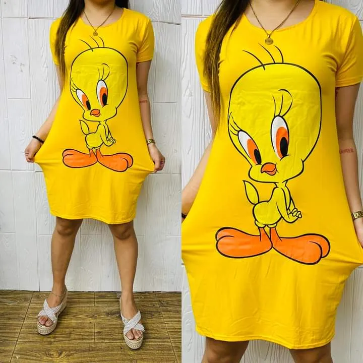 Tweety Dress | Lazada PH: Buy sell online Dresses with cheap price ...