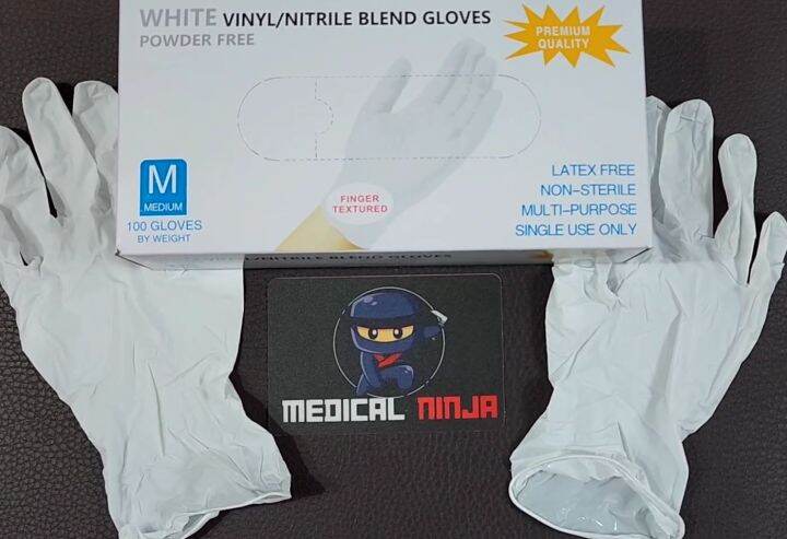 Disposable Nitrile gloves - Finger Textured - Touch Screen Capable ...