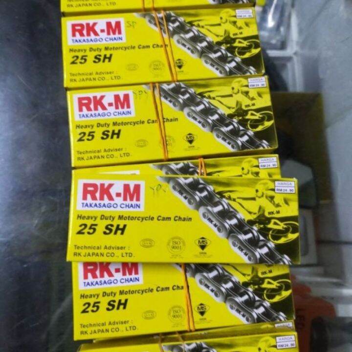 💯 Original RK-M RKM TAKASAGO CHAIN heavy duty Timing chain Honda Ex5 ...