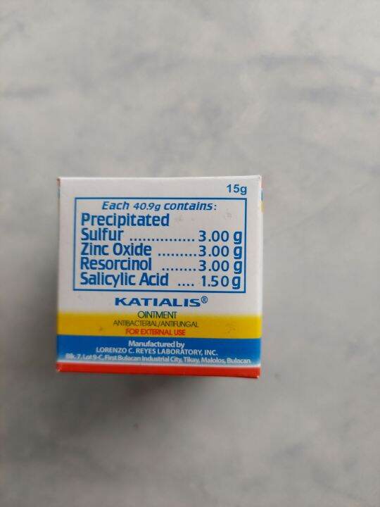 katialis antifungal/antibacterial ointment 15g | Lazada PH