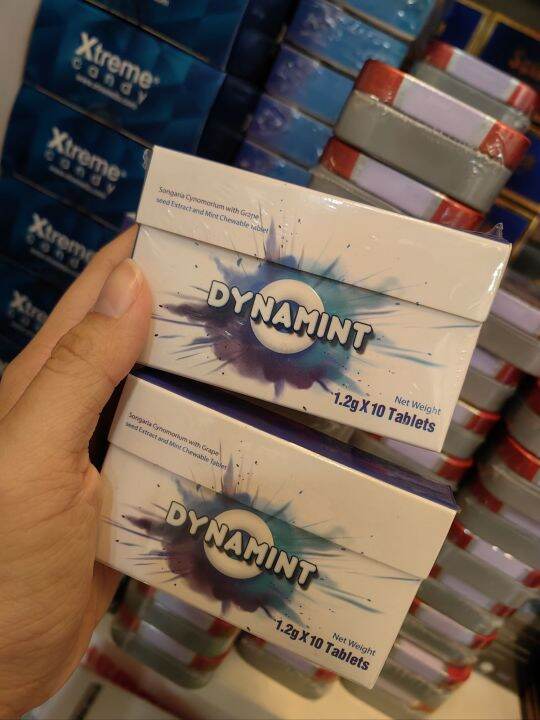 💯 Original Dynamint Mint 冷糖/hamer candy红糖 xtream candy蓝糖 | Lazada