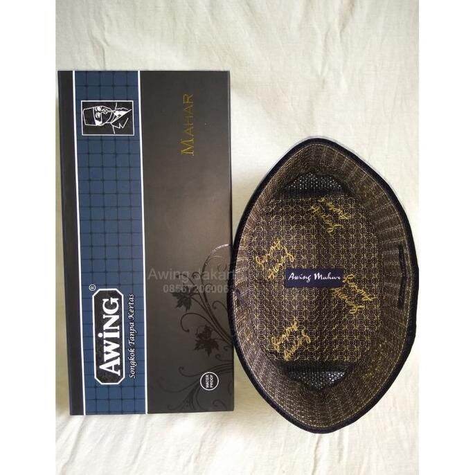 Songkok Awing Mahar AC Produk Terbaik | Peci Awing Mahar AC! | Lazada ...