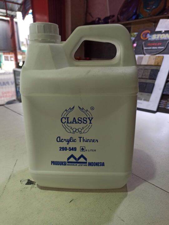 THINNER ACRYLIC CLASSY - PENGENCER CAT MOTOR CAT KAYU CAT MOBIL CAT ...