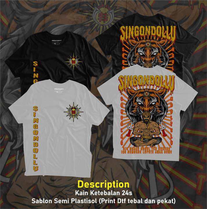 Kaos PSHW Persaudaraan Setia Hati Winongo 1903 Singondallu | Lazada ...