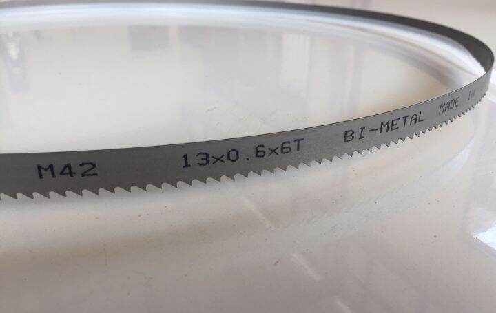 ใบเลื่อยสายพานตัดไม้ขนาด 13x0.6x2895mm. 6T Hi-Speed M42 | Lazada.co.th