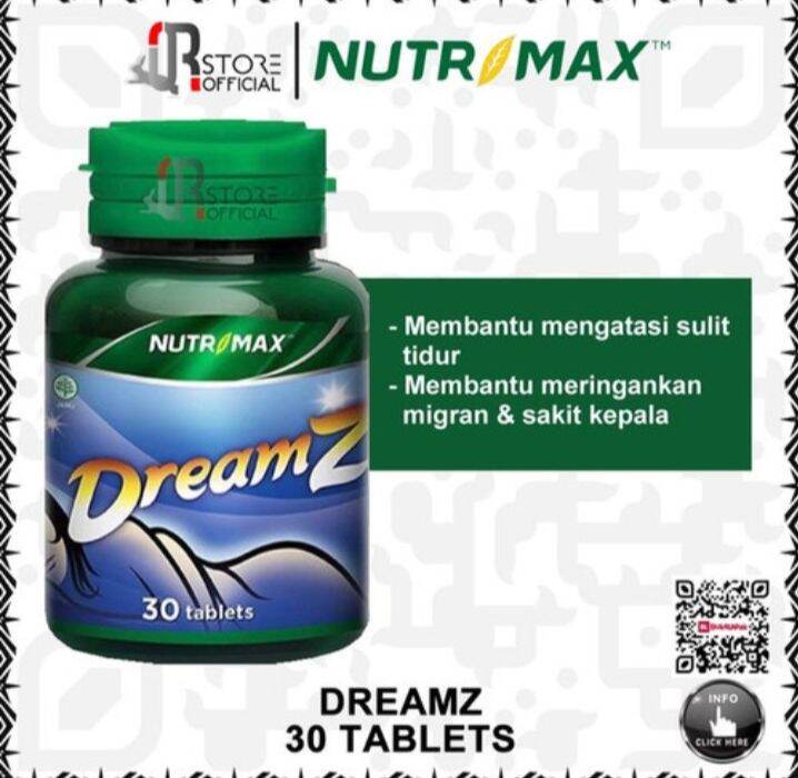 NUTRIMAX DREAMZ isi 30 tablet. VITAMIN UNTUK TIDUR | Lazada Indonesia