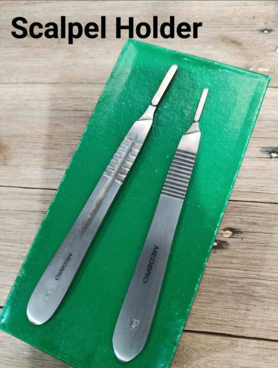 Scalpel Holder #3 and #4 (Stainless) | Lazada PH