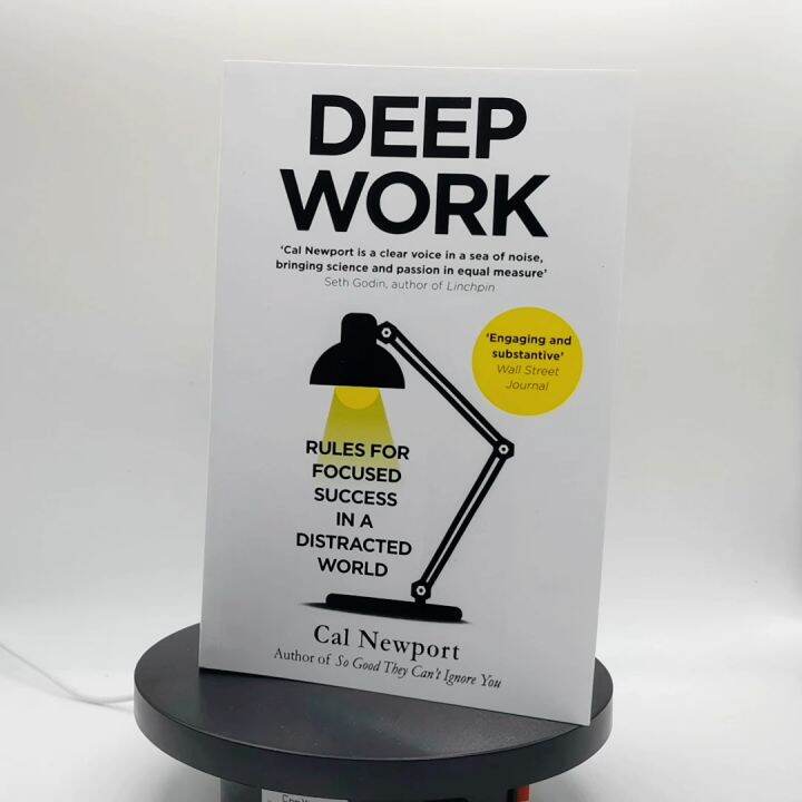 【หนังสือภาษาอังกฤษ】Deep Work：Rules for Focused Success in a Distracted ...