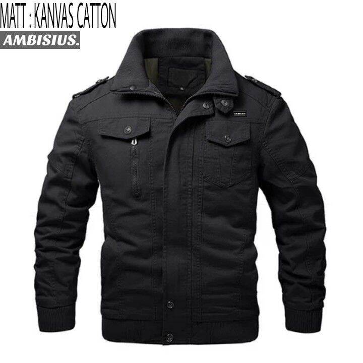jaket bomber pria jaket bahan kanvas jaket distro pria jaket terbaru ...