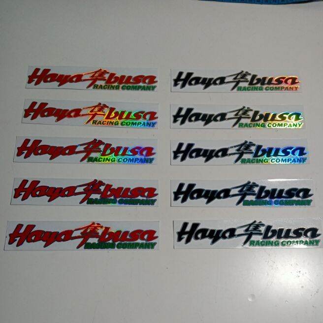 stiker cutting hayabusa racing kualitas terbaik | Lazada Indonesia