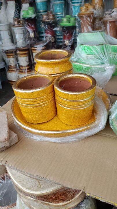 4 in 1 Set Mini Clay Pots | Lazada PH