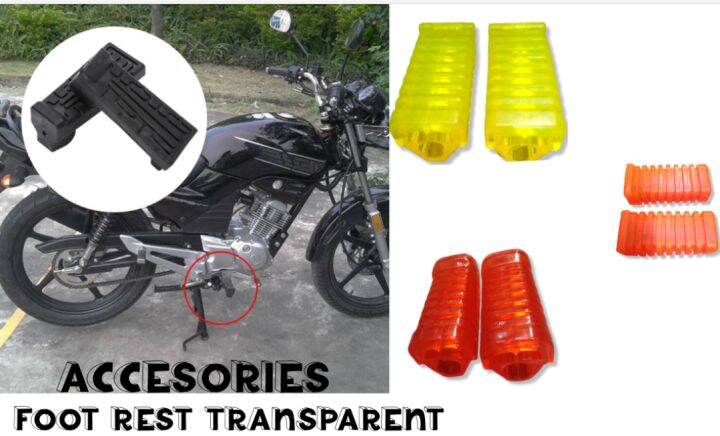 Foot Rest Motorcycle Tmx Honda Rusi Ct100 Bajaj Motorstar Sym Wave ...