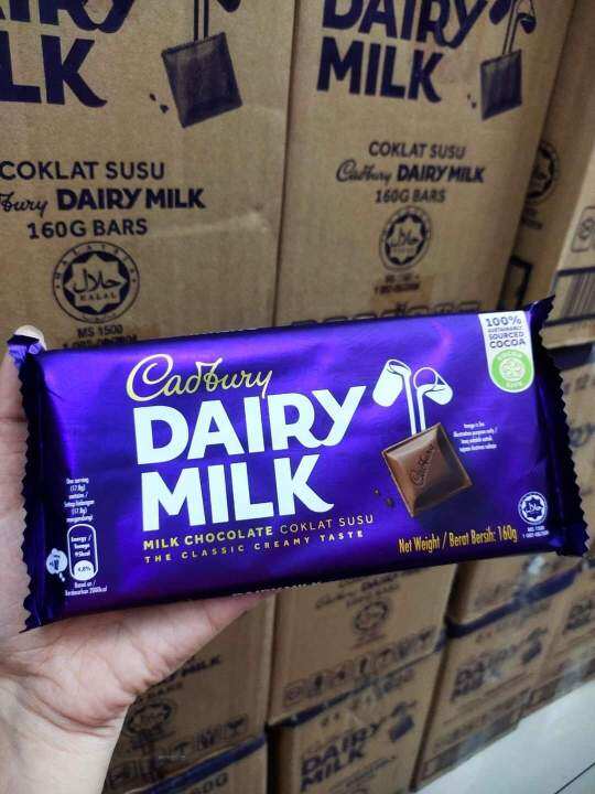Cadbury dairy milk chocolates 160 grams 4 flavors to choose from ...