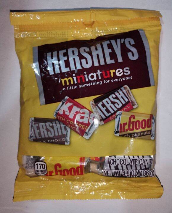 Sale! Hershey's Miniatures Assorted/Variety Chocolate Pack | Lazada PH